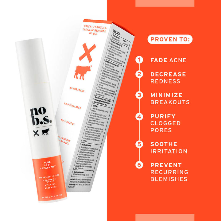 We didn't invent skincare. We took the B.S. out of it. – No B.S. Skin Care